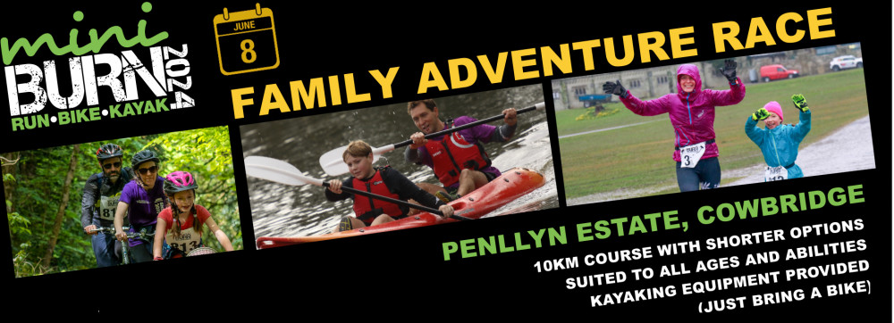 Mini Burn Family Adventure Race - Run Bike Kayak | Sports | News | Cowbridge Nub News | by Maria ...