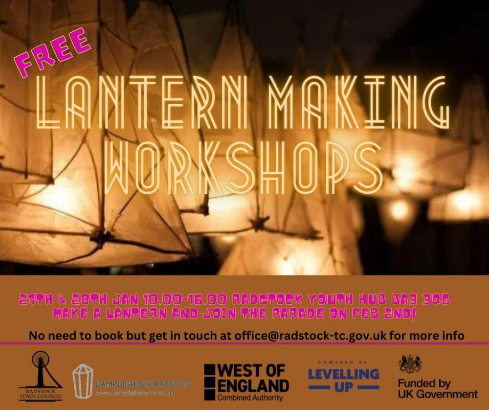 Lantern Making Workshops | Arts & Crafts | News | Midsomer Norton and Radstock Nub News | by ...