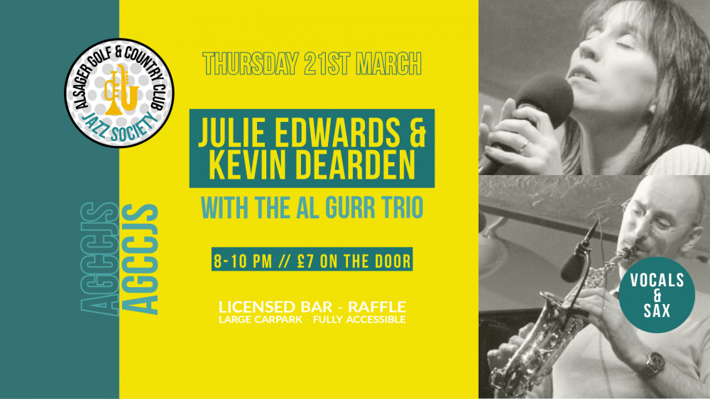 Julie Edwards & Kevin Dearden with the Al Gurr Trio | Music | News ...