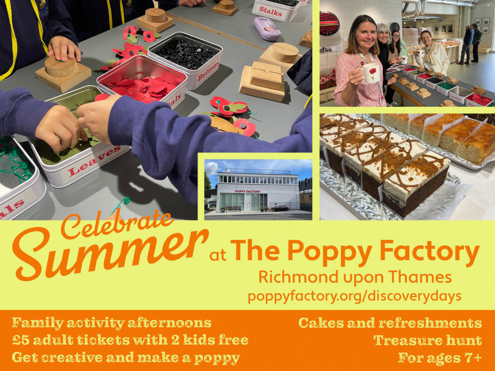 Family fun afternoon at The Poppy Factory | Arts & Crafts | News ...