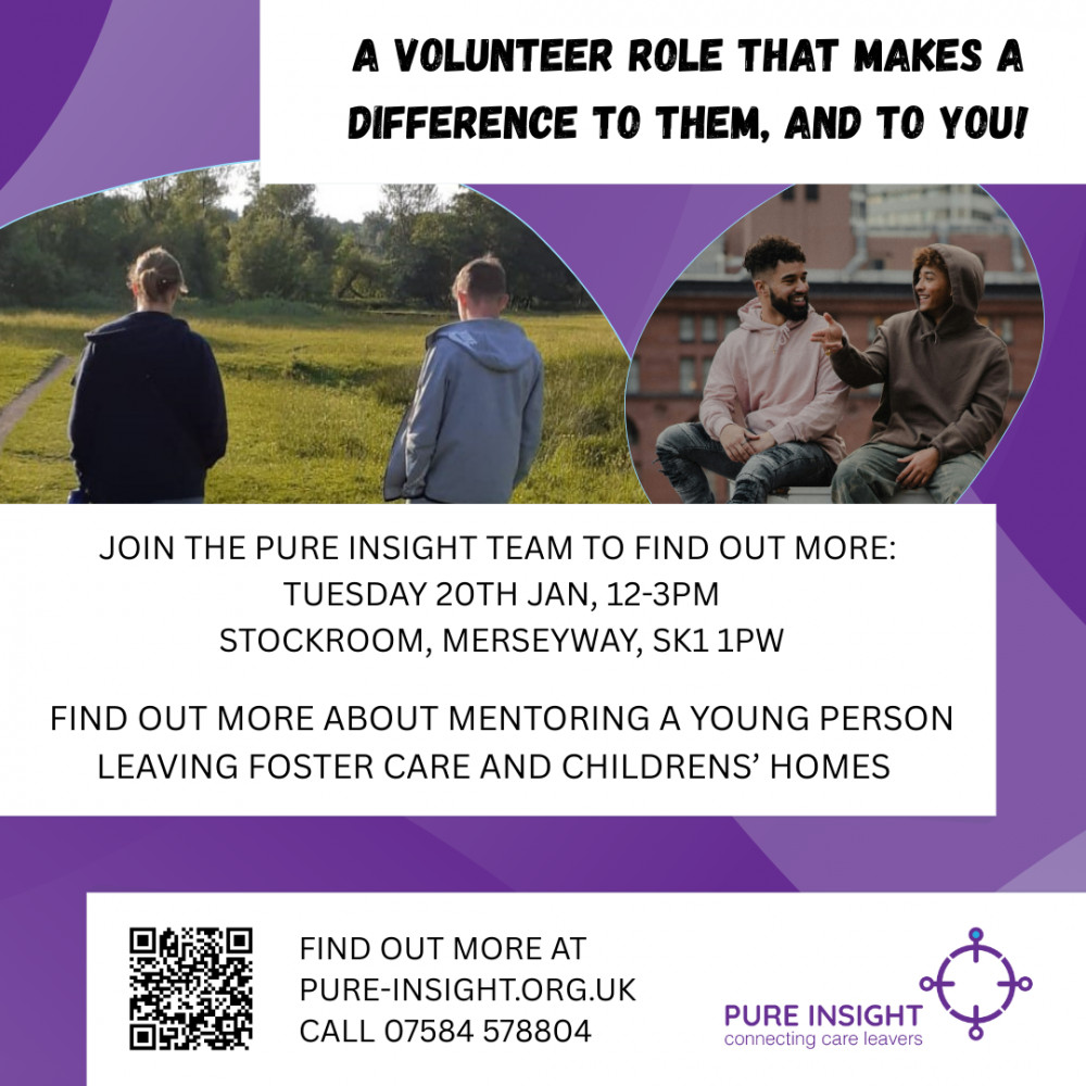 Mentoring - find out more event | Community Events | News | Stockport ...