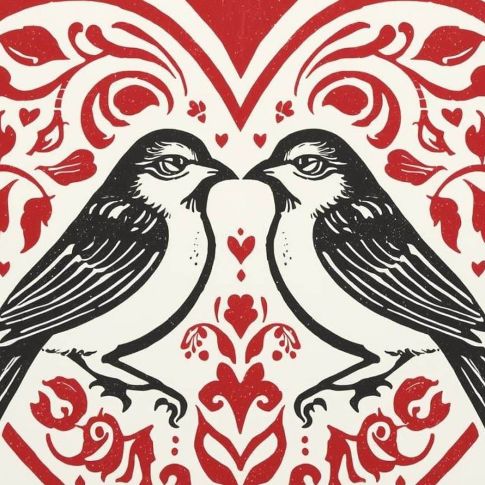 Lino print your own Valentine cards | Arts & Crafts | News | Teddington ...